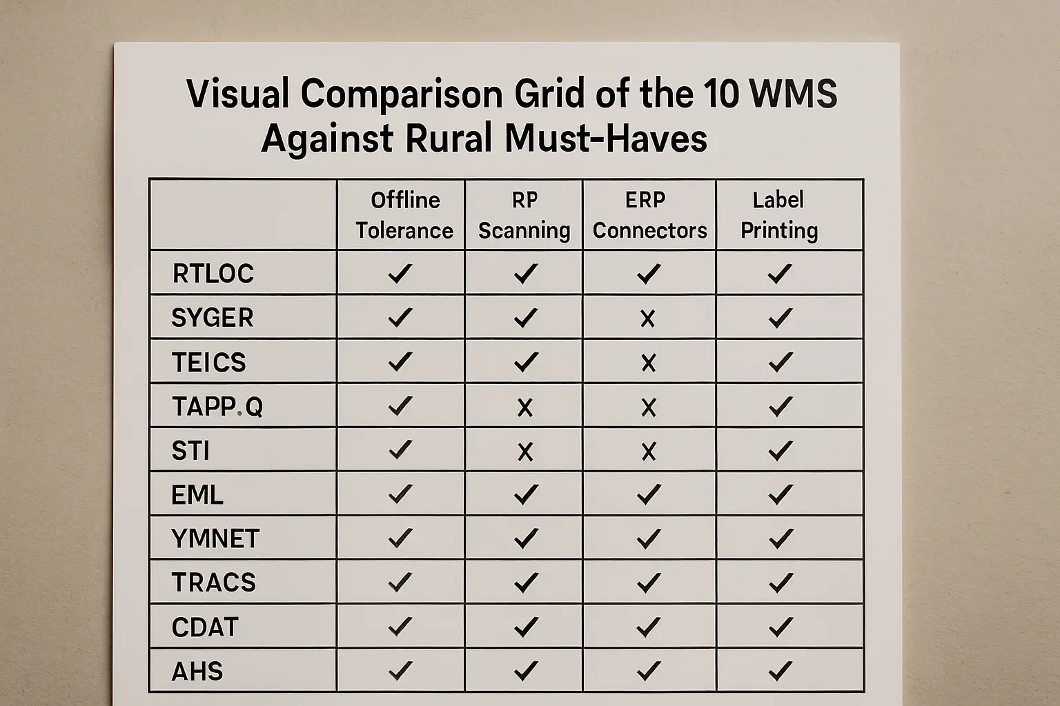 Top 10 WMS for 3PL in Rural Distribution: Features, Fit, and Pricing Clues