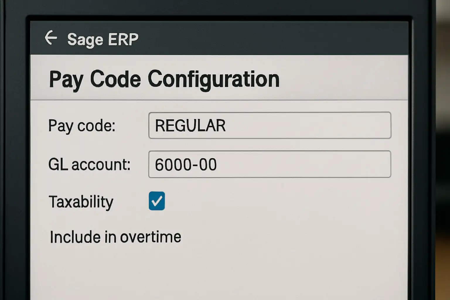 Timesheets: Setting Up Pay Codes in Sage ERP (Complete Guide)
