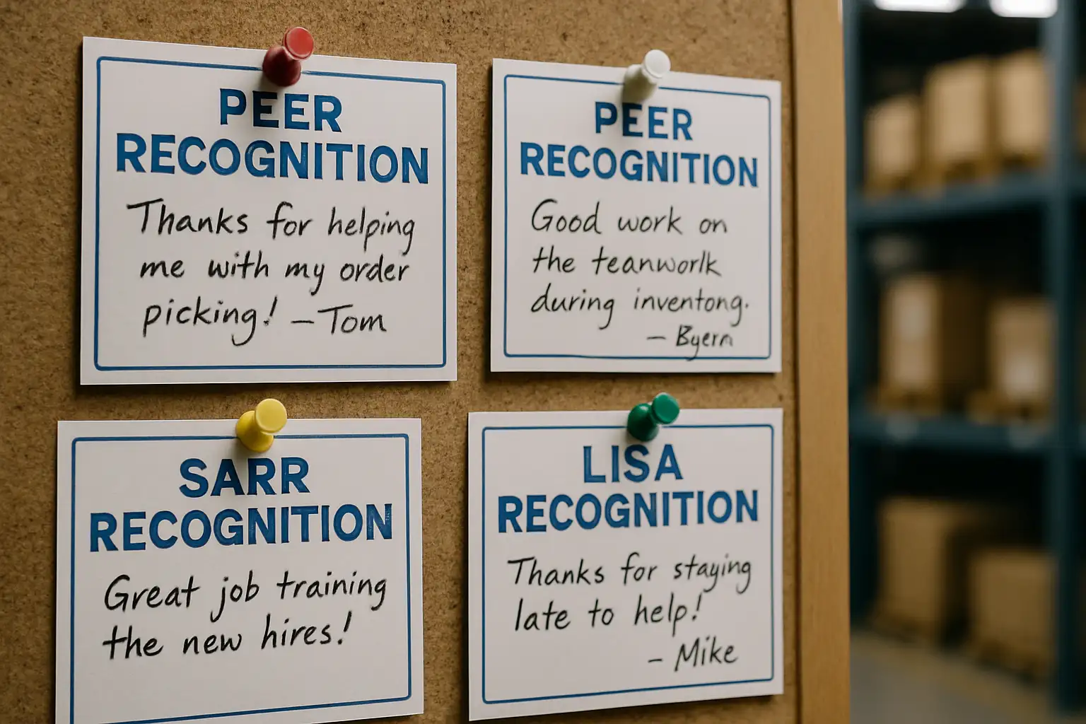 Recognize Your Warehouse Team: 10 Low-Cost Morale Boosters That Work