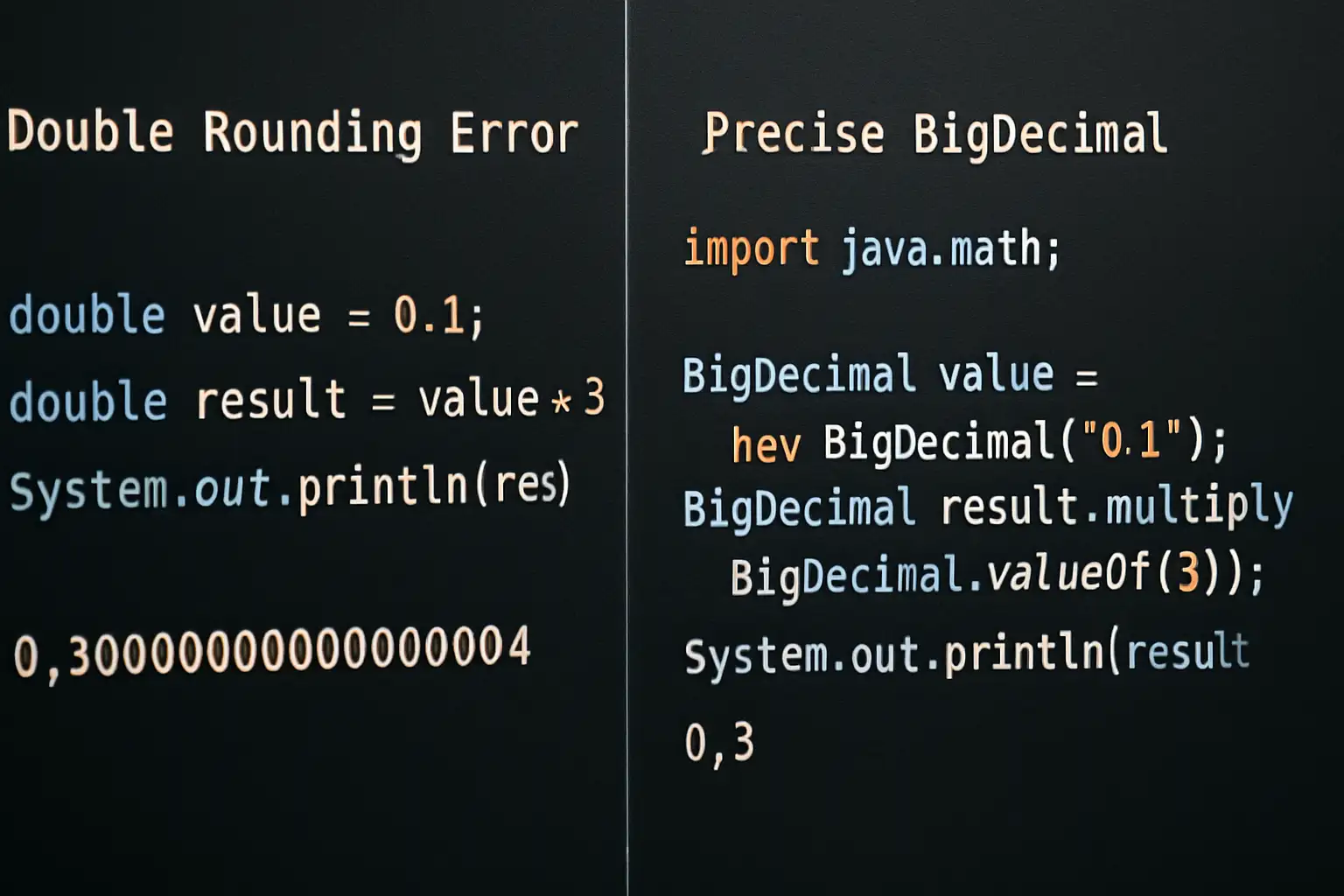 Java Number (SE 8) Explained: Types, BigDecimal, Precision, and Performance
