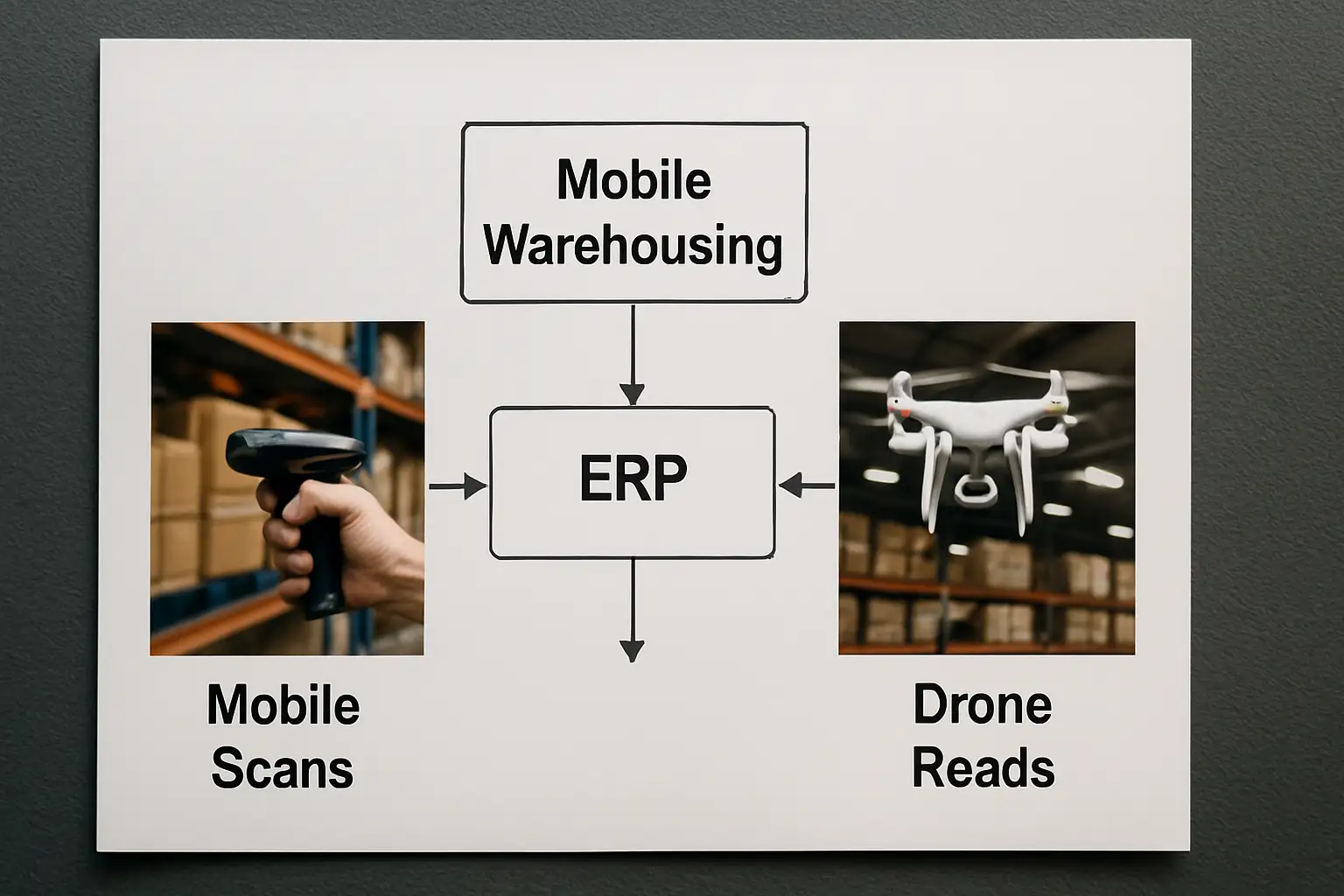 Paperless Warehouse for Small Businesses: Drones, Mobile Scanning, and ROI