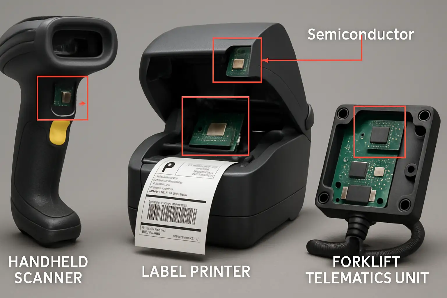 Semiconductor Shortages and Logistics Equipment: Scanners, Vehicles ...