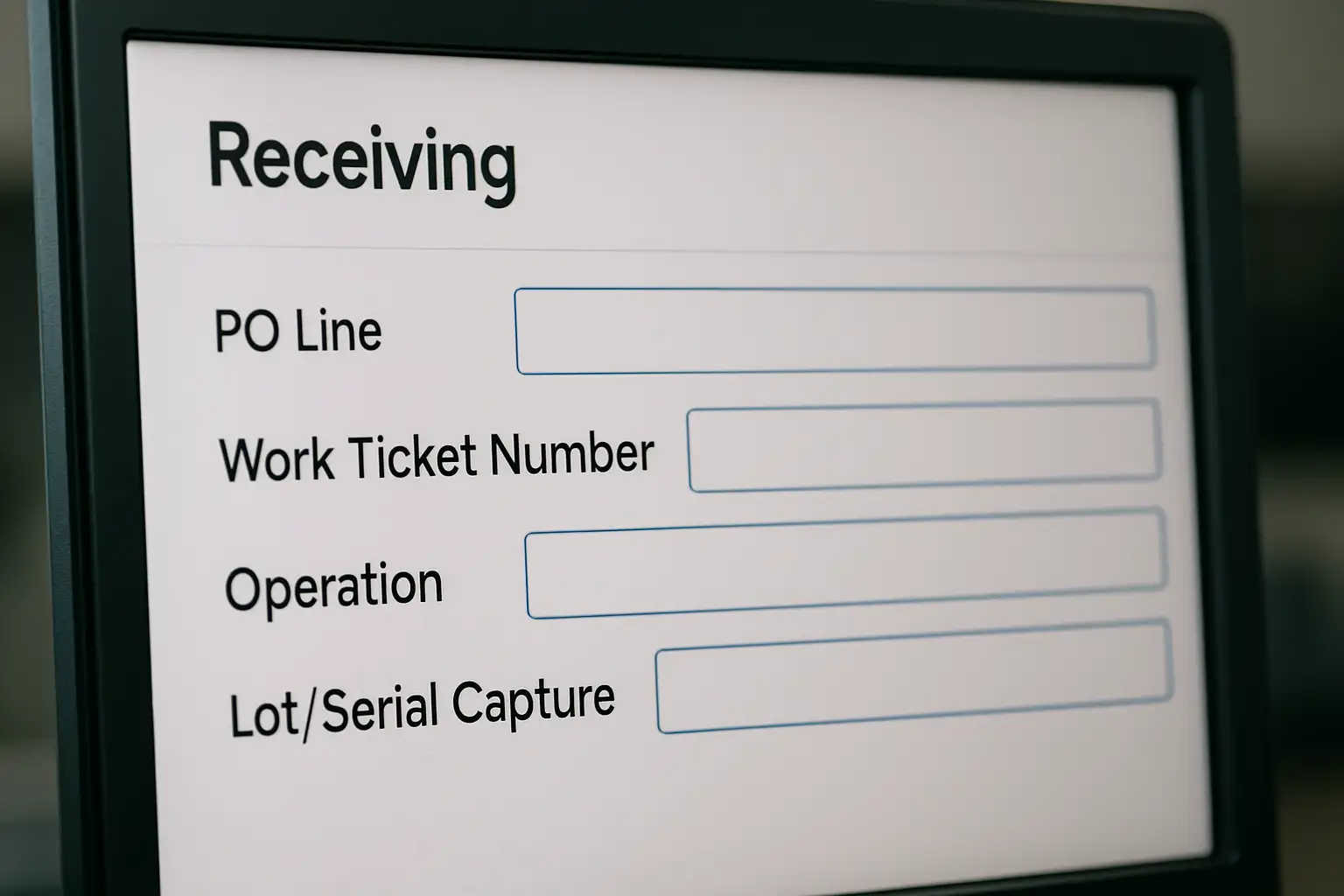 PO Receipts Linked to Work Tickets: Process & Sage ERP Guide